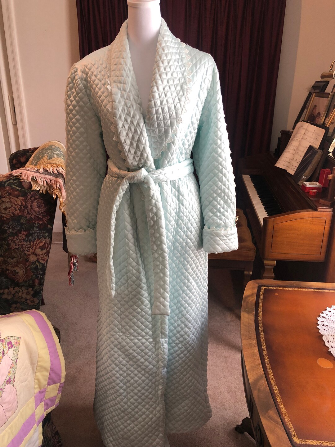 Vintage Christian Dior Robe - Etsy