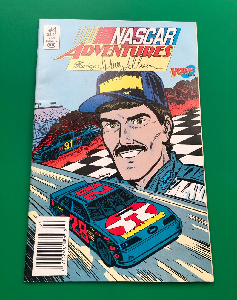 Vintage Nascar Racing Graphic Comics Magazines - Etsy