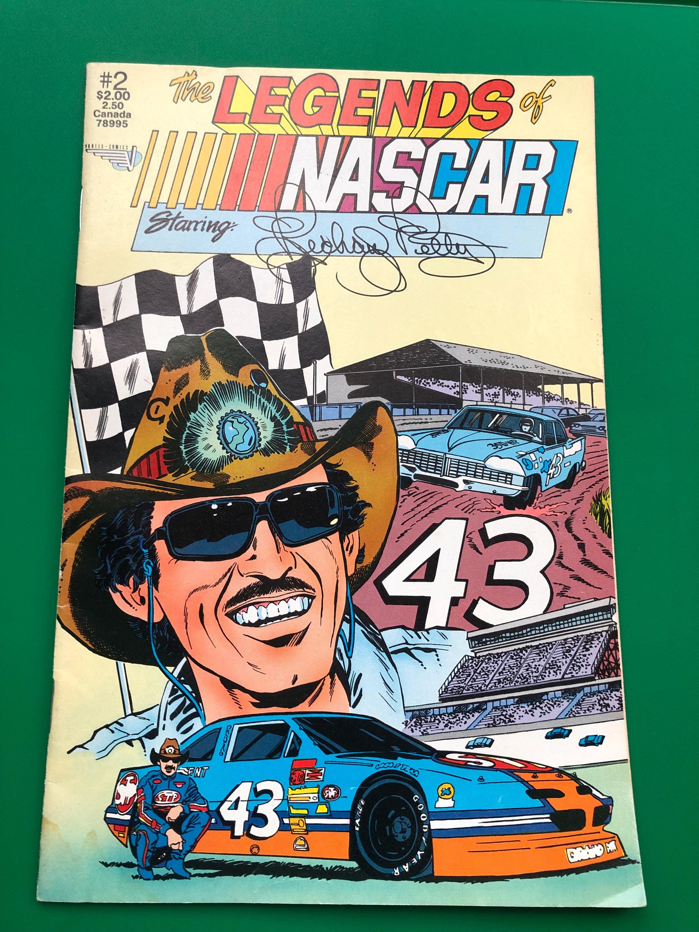 Vintage Nascar Racing Graphic Comics Magazines - Etsy