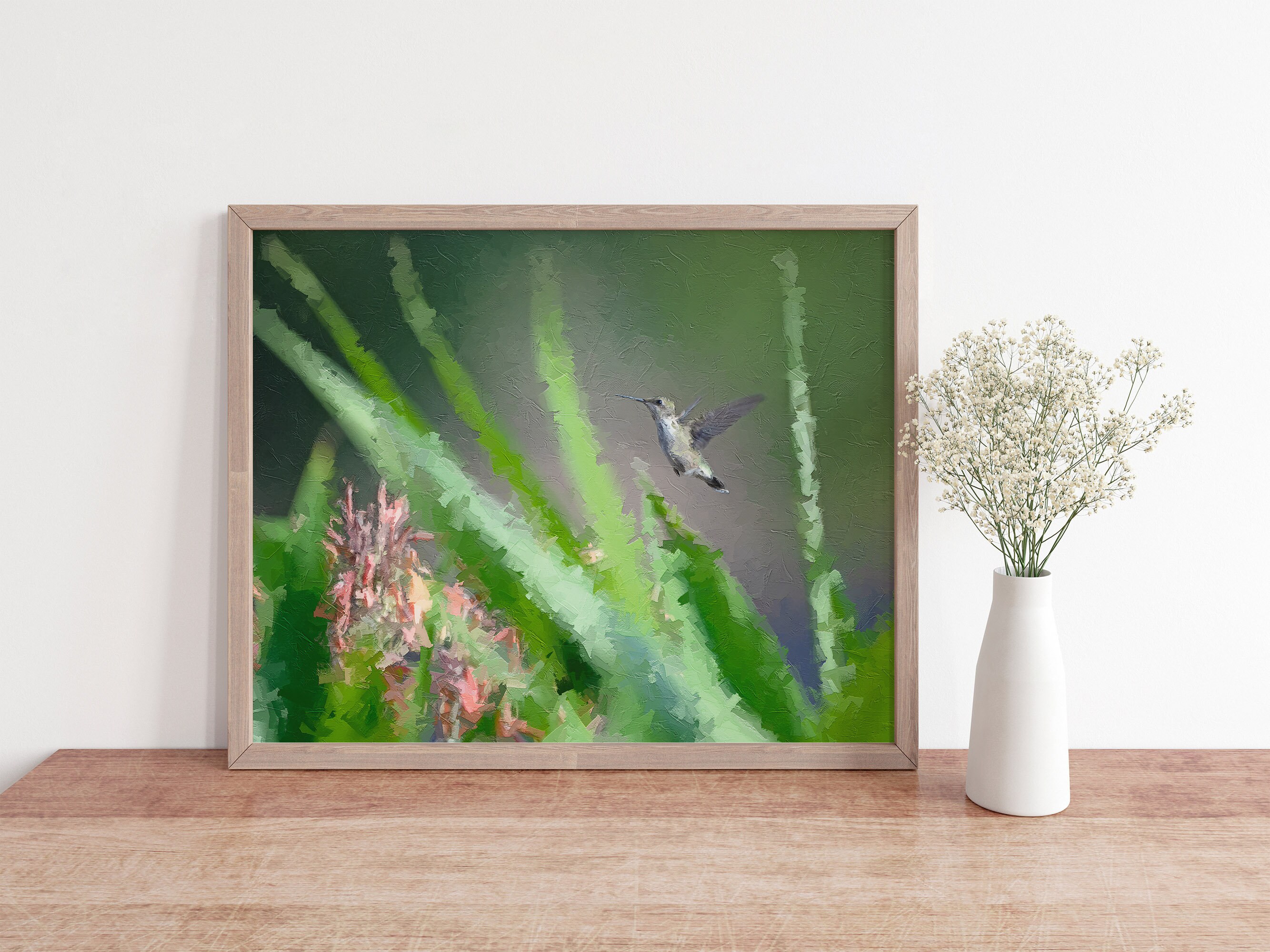 RUBY THROATED HUMMINGBIRD, Fine Art Print, Bird Print, Nature, Birding ...
