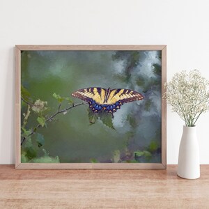EASTERN TIGER SWALLOWTAIL, Fine Art Print, Butterfly Print, Nature ...