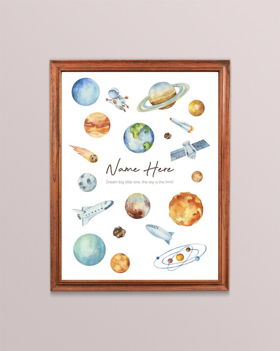Big Solar System Poster