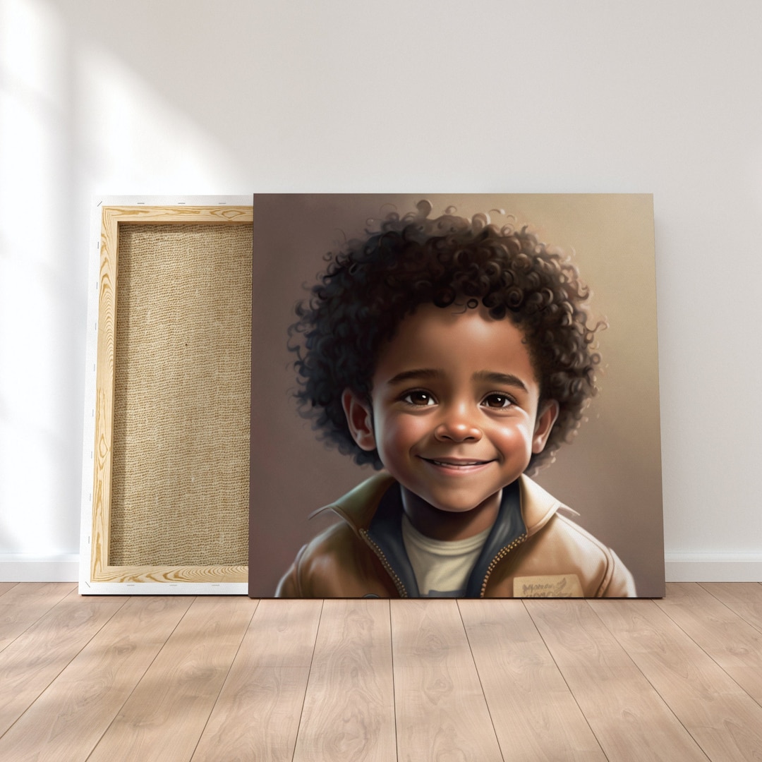 Cute Boy, Black Art, African American Clipart, PNG Clipart, Digital Art ...