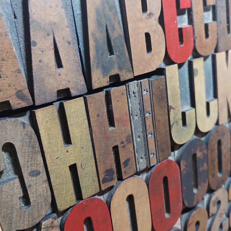 Wood Block Letters - Etsy