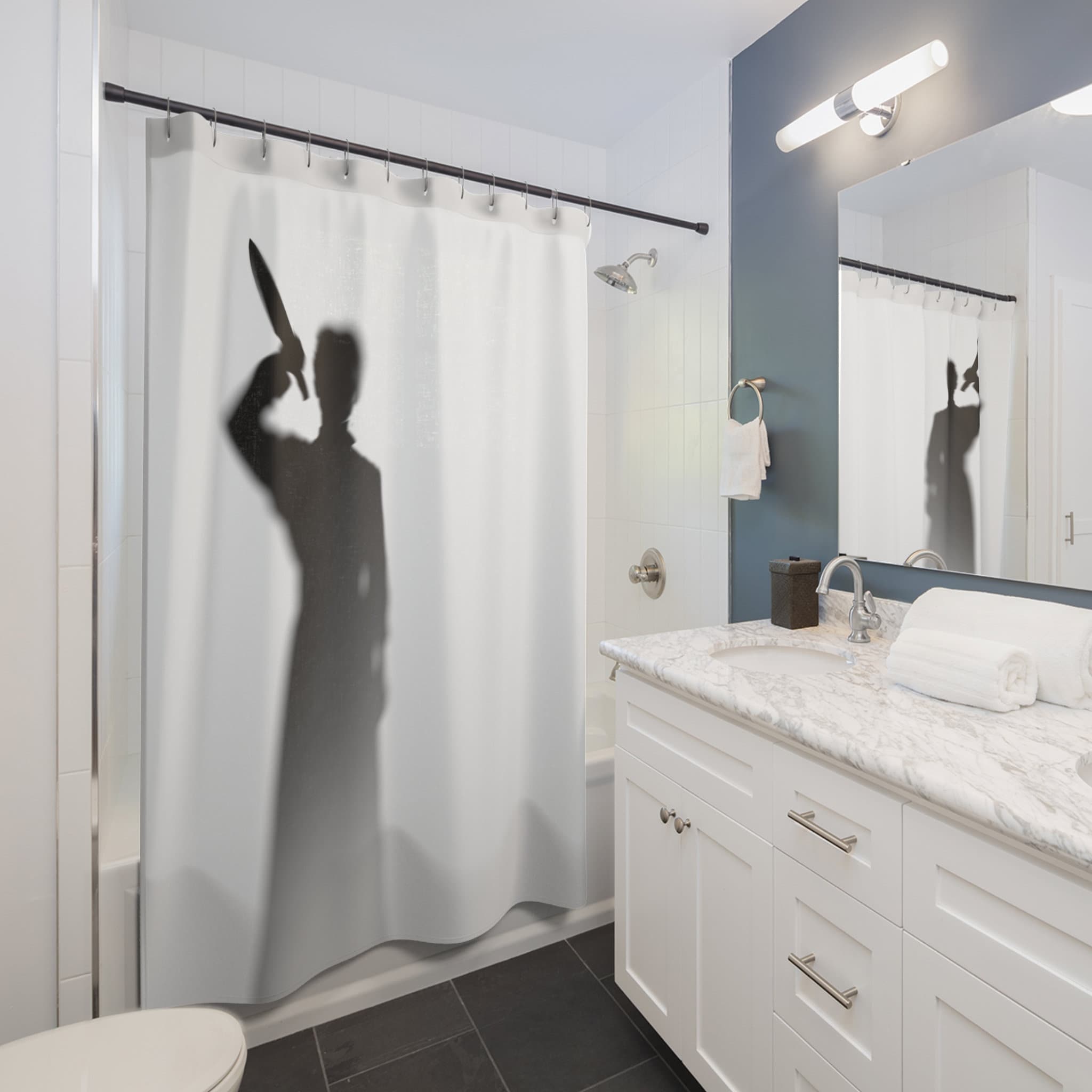 The Ultimate Psycho Shower Curtain - Etsy