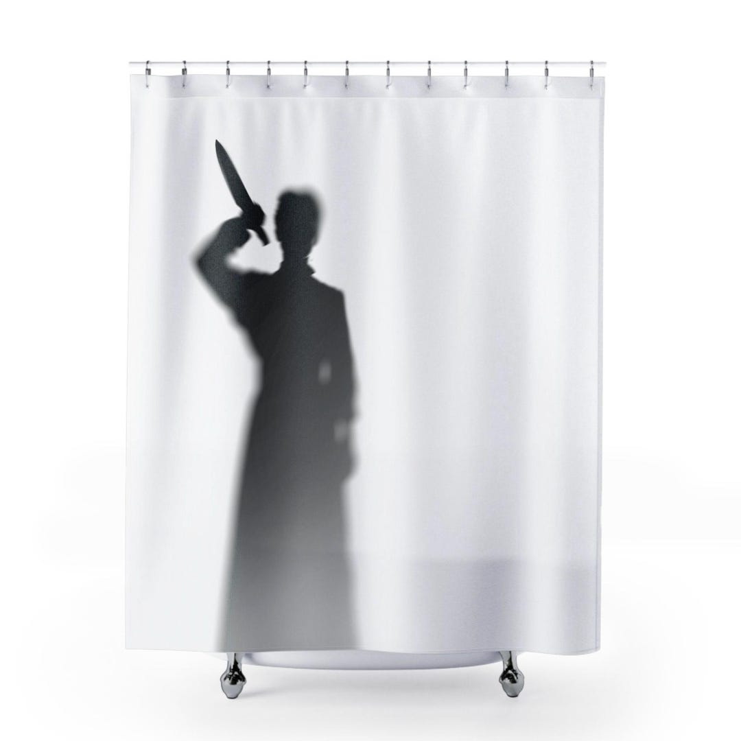 The Ultimate Psycho Shower Curtain - Etsy