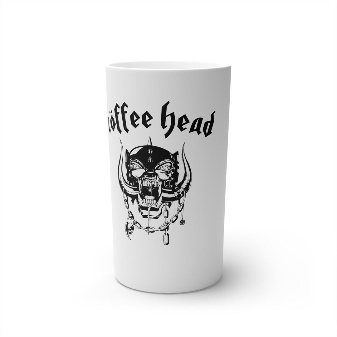 Motörhead / Cöffeehead Conical Coffee Mugs 3oz, 8oz, 12oz - Etsy
