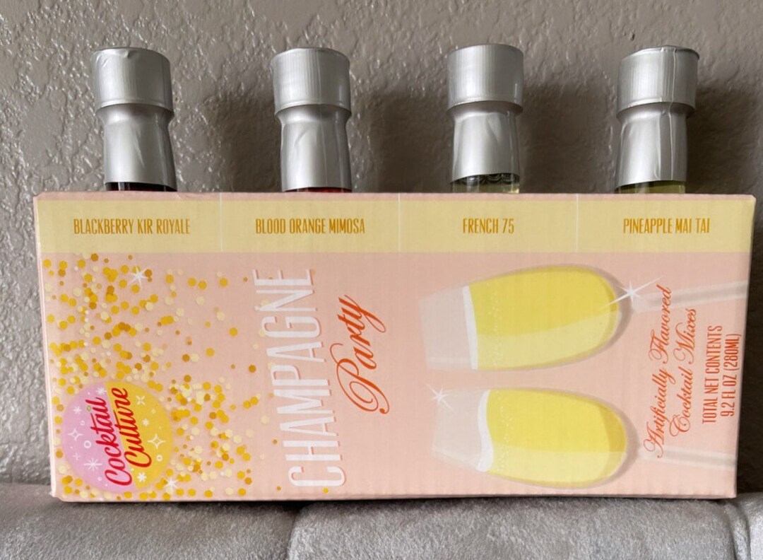 Champagne Cocktail Mixers - Etsy