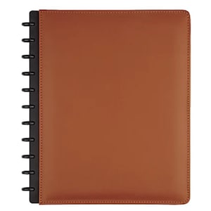 TUL® LETTER Discbound Notebook With Leather Cover, Letter Size. Perfect ...
