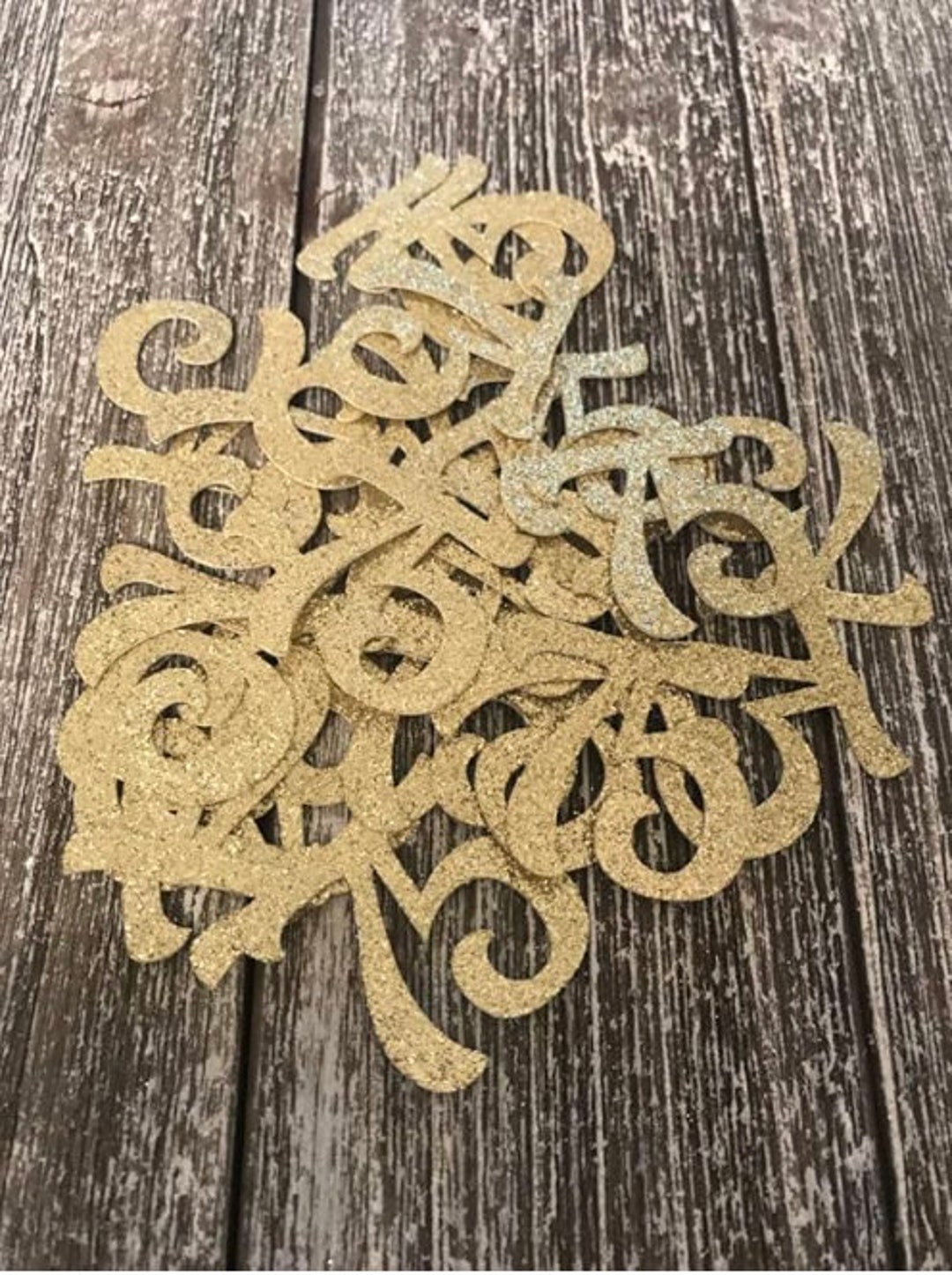 75th Birthday Anniversary Party Glitter Table Confetti Decorations - Etsy