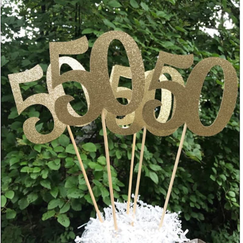 50th Anniversary Centerpieces - Etsy