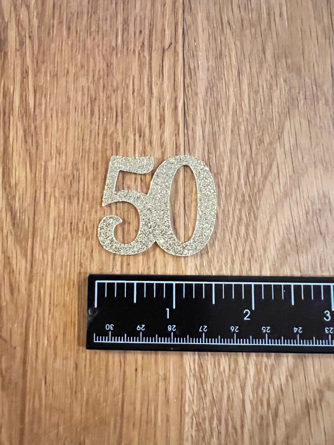 50th Birthday Anniversary Party Glitter Table Confetti Decorations - Etsy