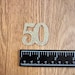 50th Birthday Anniversary Party Glitter Table Confetti Decorations - Etsy