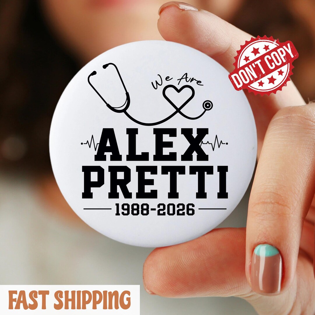 Justice for Alex Pretty Memorial Pin Button- Activism Accessory ...