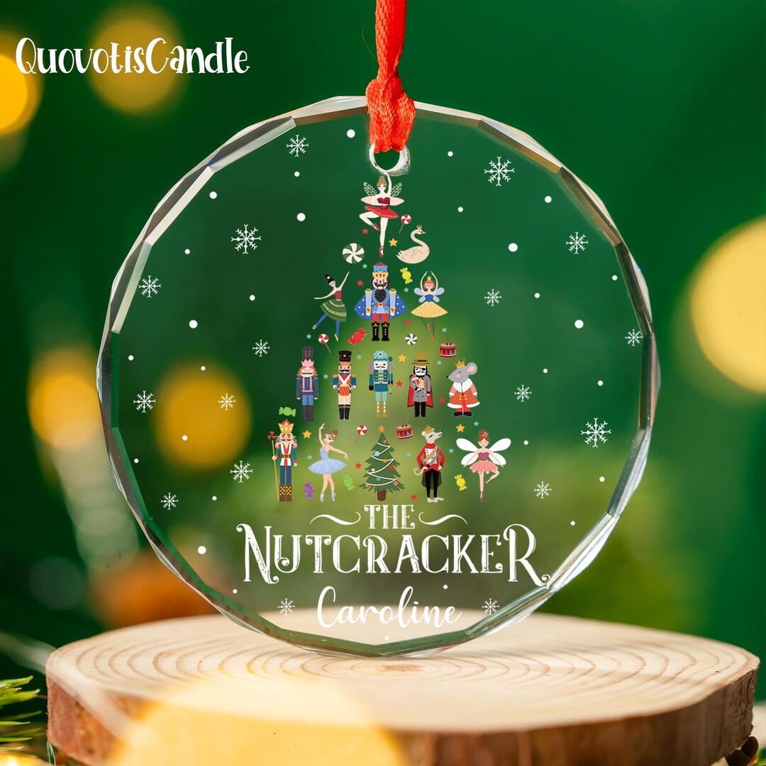 The Nutcracker Custom Name Christmas Ornament, Personalized Nutcracker ...