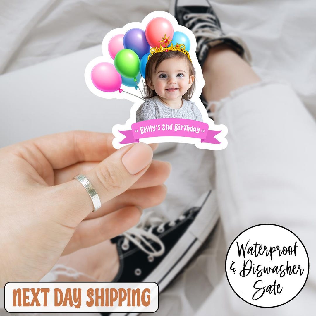 Personalized Birthday Sticker/car Magnet, Happy Birthday Sticker ...