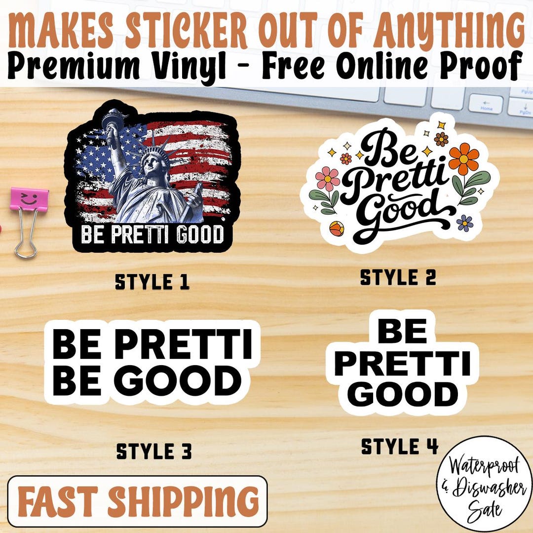 Be Pretti Good Floral Sticker/car Magnet, Justice for Alex Pretty ...