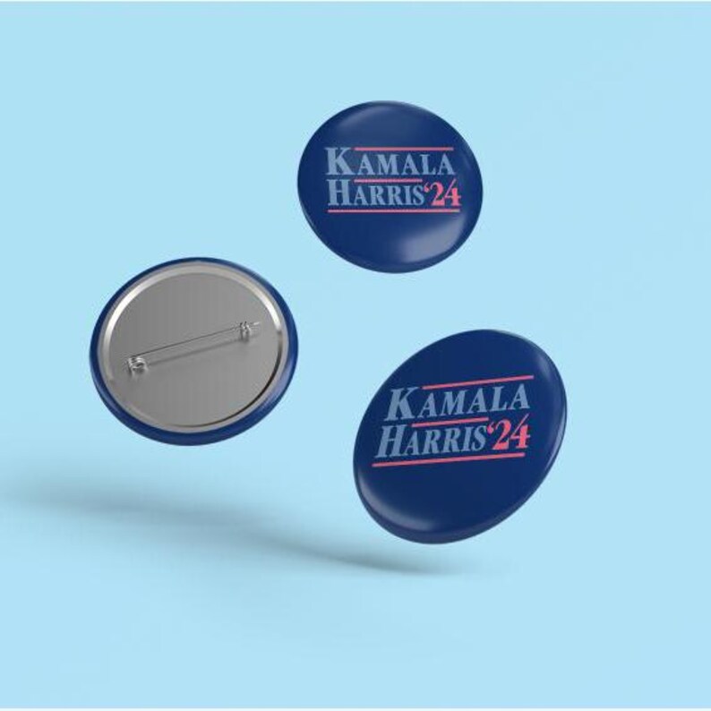 Kamala Harris 2024 Madam President I'm Speaking Pin Button, Kamala Pins ...