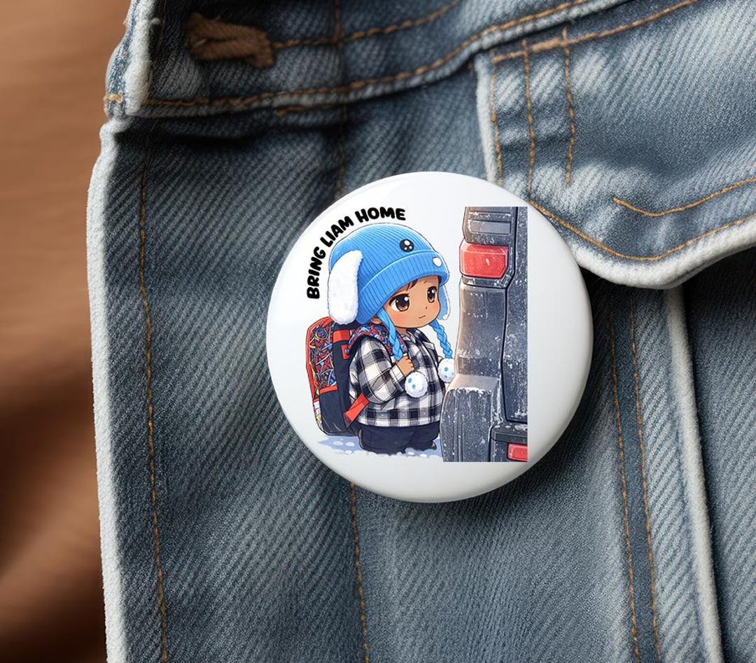 Liam Ramos Bring Liam Home Pin Button, Children Are Not Criminals ...