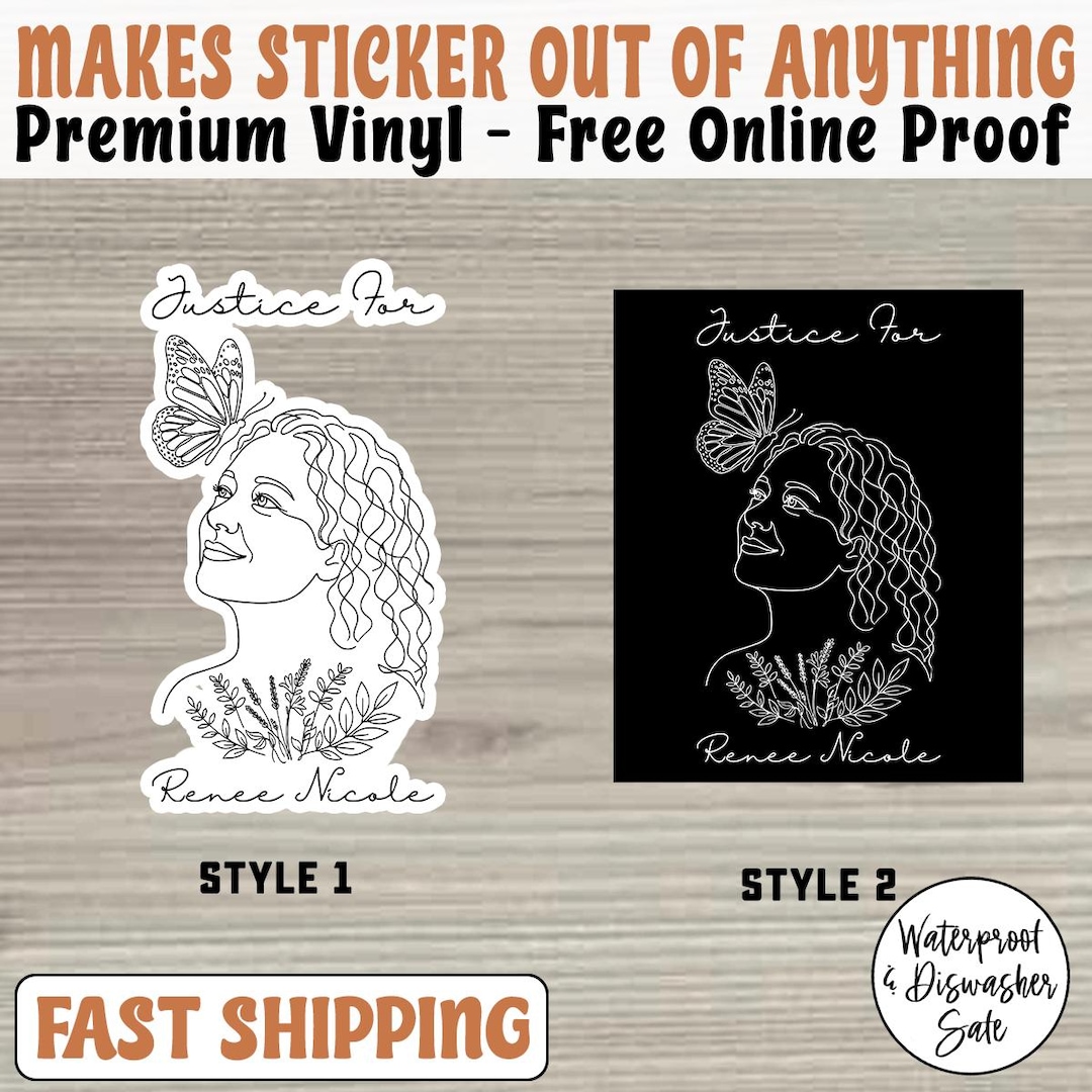 Just for Renee Nicole Good Sticker/car Magnet, Say Her Name Sticker ...