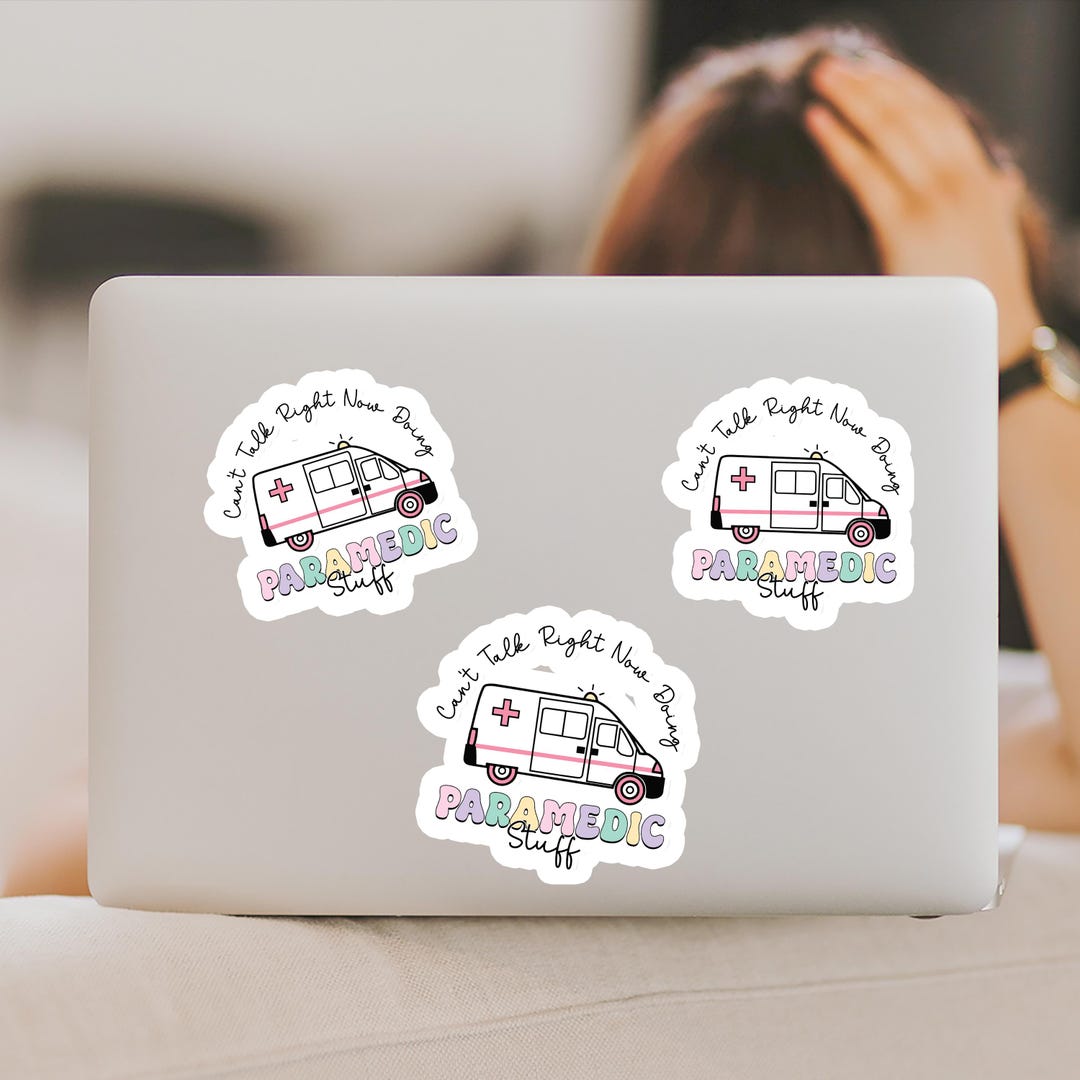 Paramedic Life Sticker, EMT Sticker, Waterproof Star of Life Sticker ...