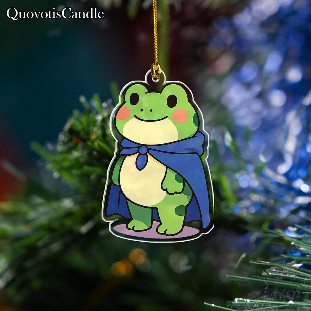 Frogs Rage Against the Machine Ornament, Fog Portland Meme Ornament ...