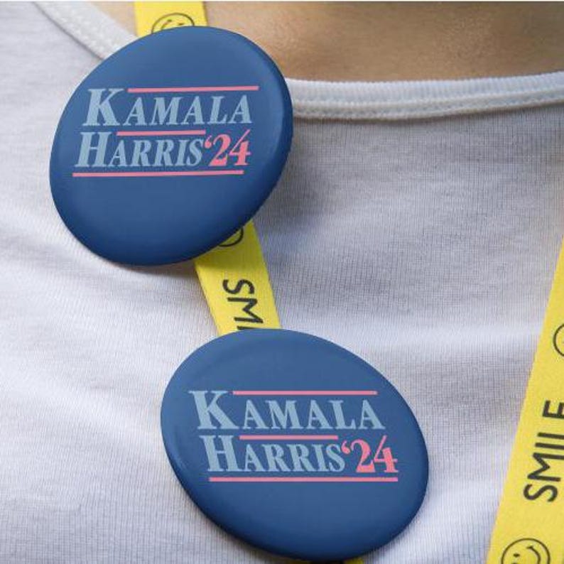 Kamala Harris 2024 Madam President I'm Speaking Pin Button, Kamala Pins ...