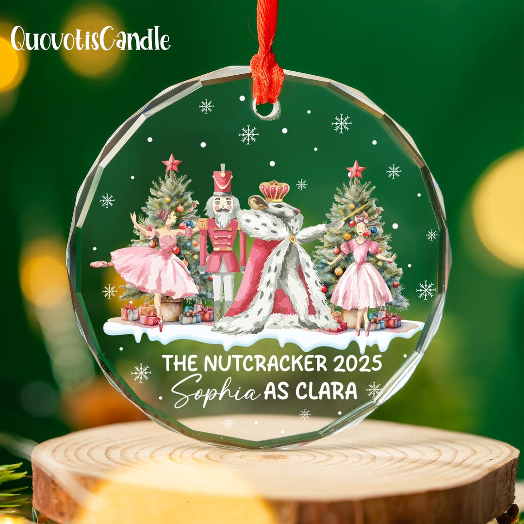 The Nutcracker Custom Name Christmas Ornament, the Nutcracker Ballet ...
