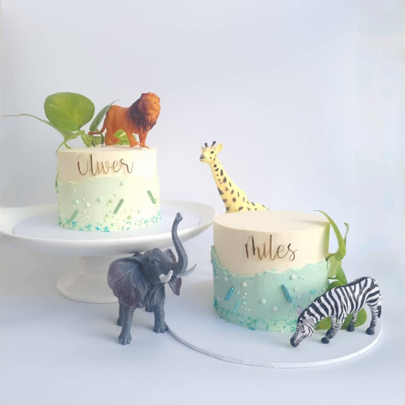 Acrylic Cake Topper Fropper Front Bake Baking Decorate Decorations ...