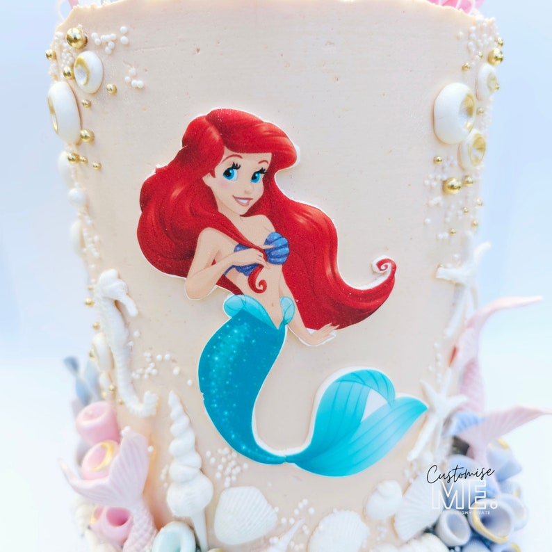 Custom Edible Image Icing Sheet Pre Cut Cake Cookies Decorate Bake ...