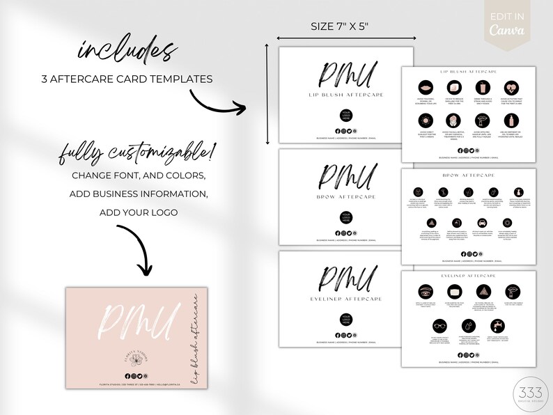 Permanent Makeup Forms PMU Consent Forms Beauty Salon Forms - Etsy