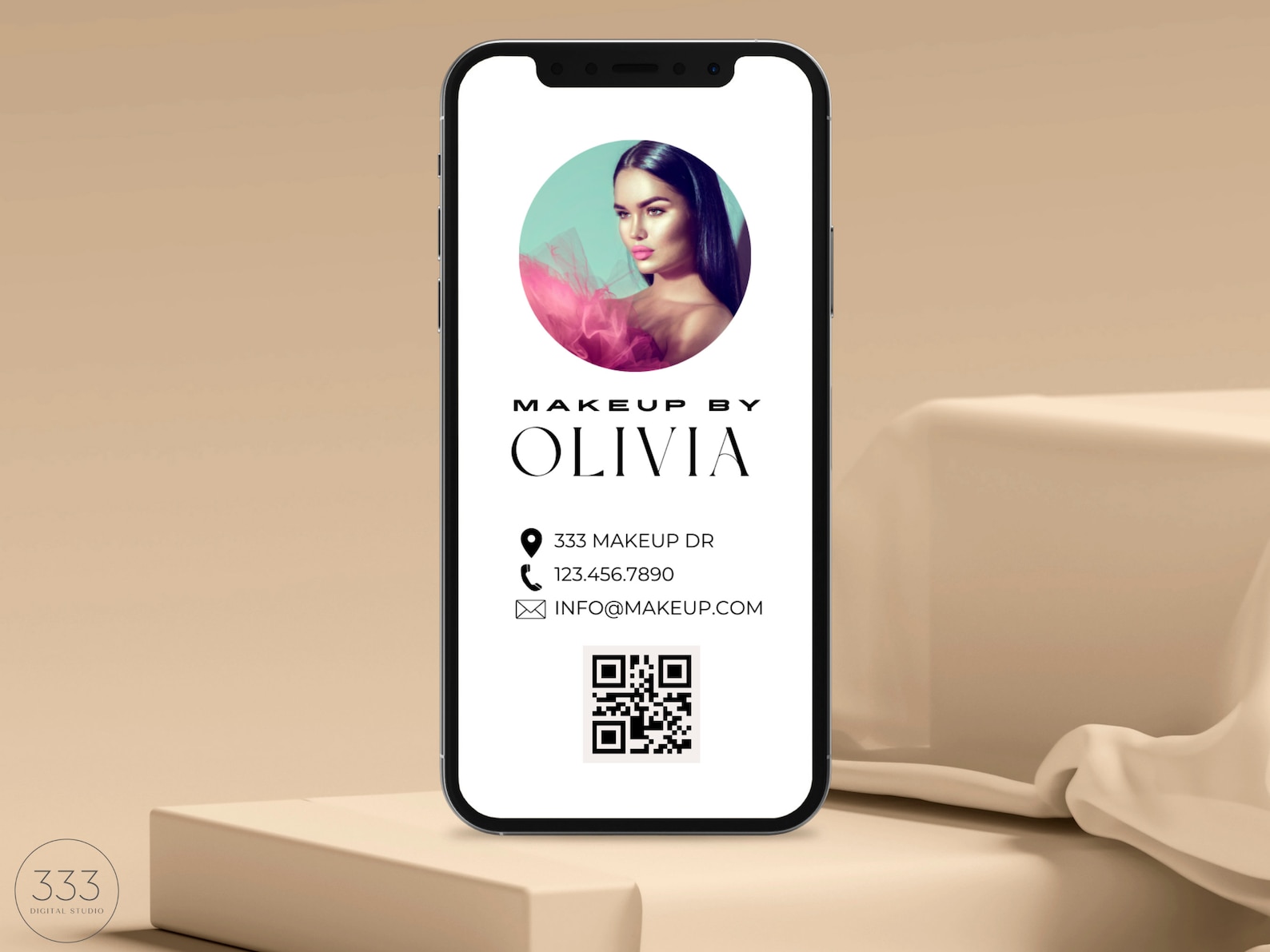 Instagram Business Card, IG Business Card, Esthetician Templates ...