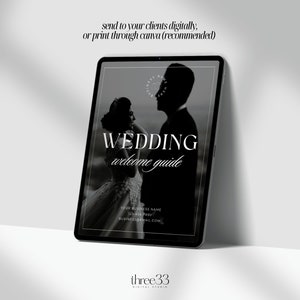 Wedding Photography Pricing Guide, Photographer Client Guide , Canva Welcome Guide, Service and ...