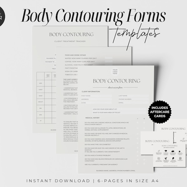 Body Sculpting Forms - Etsy