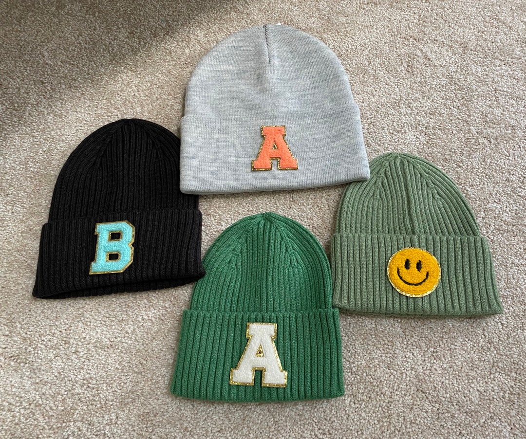 Customized Patch Beanies for Kids and Adults - Etsy