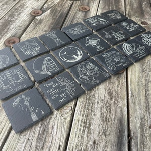 Destiny Slate Coasters - Etsy