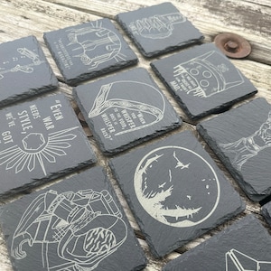 Destiny Slate Coasters - Etsy