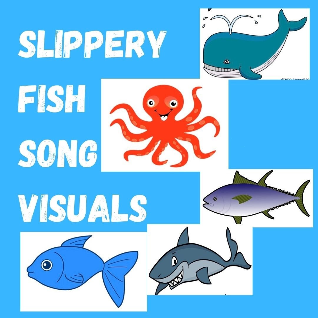 Slippery Fish Song Visuals - Etsy