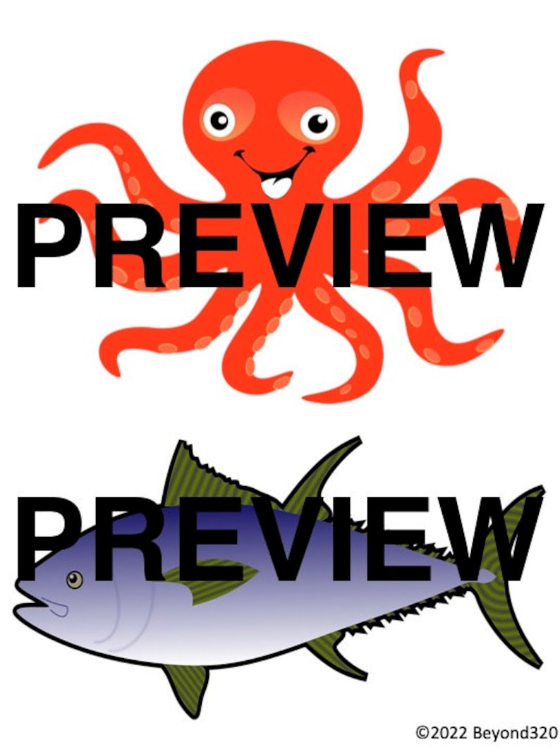 Slippery Fish Song Visuals - Etsy