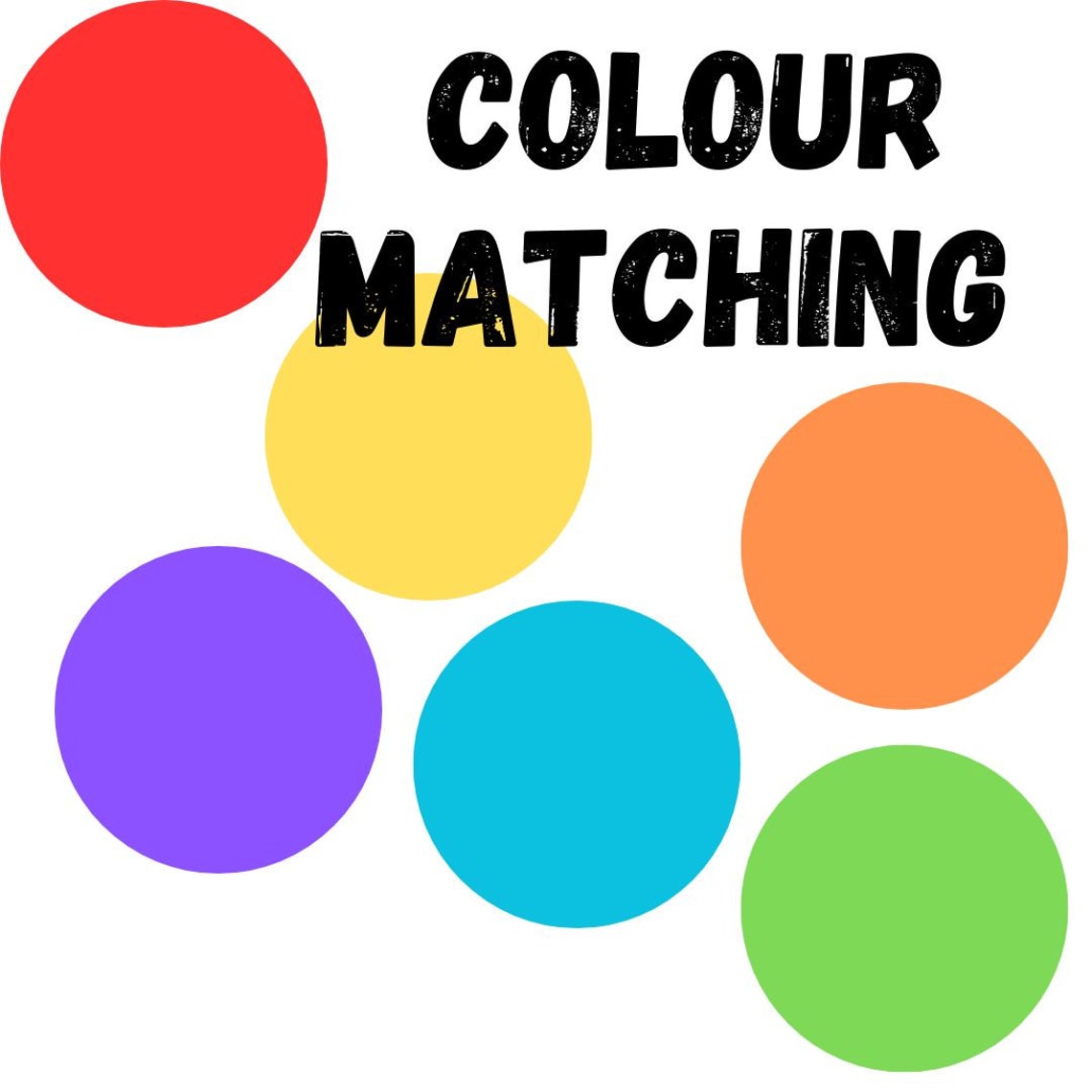Colour Matching Game - Etsy