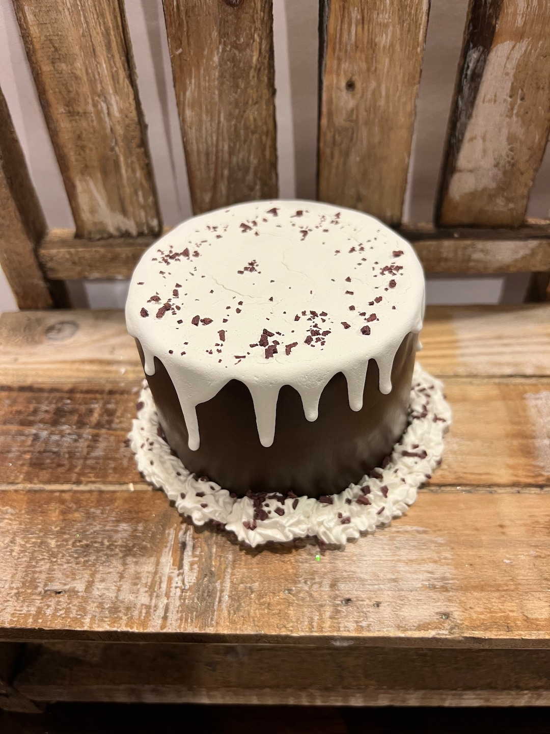 Faux Chocolate Cake . Summer Decor. Fake Food Decor. Fake - Etsy