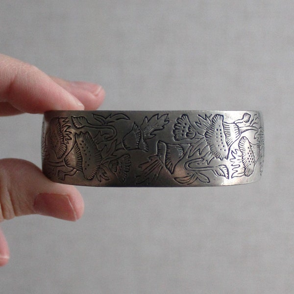 Pewter Bracelet - Etsy