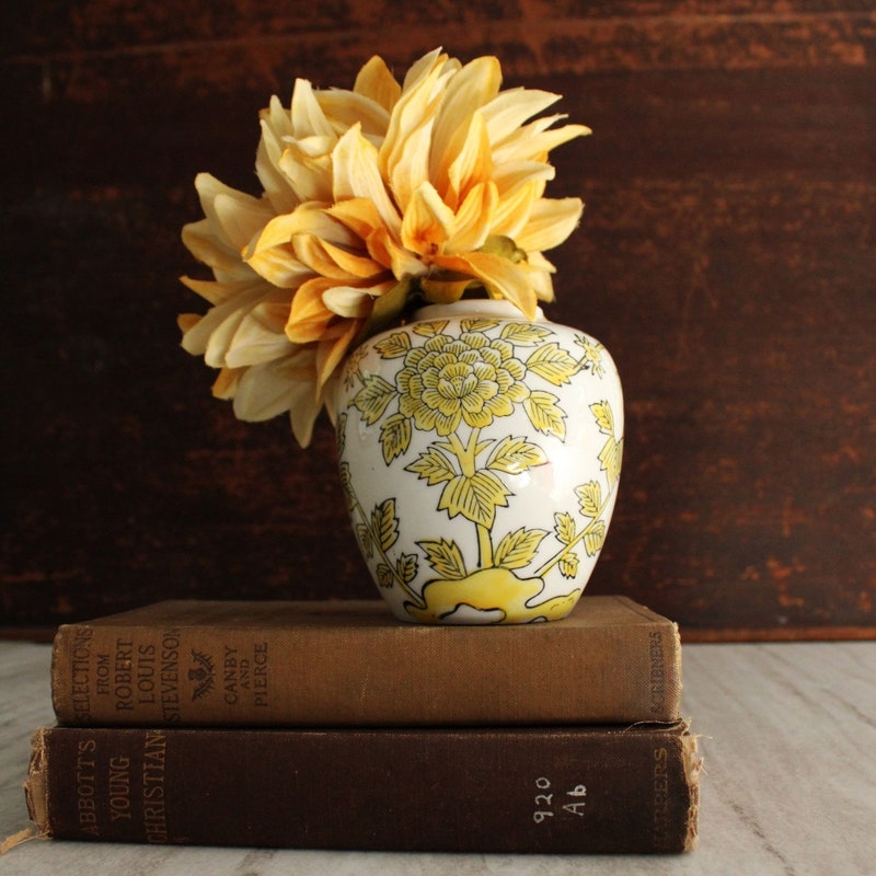 Yellow Vases - Etsy