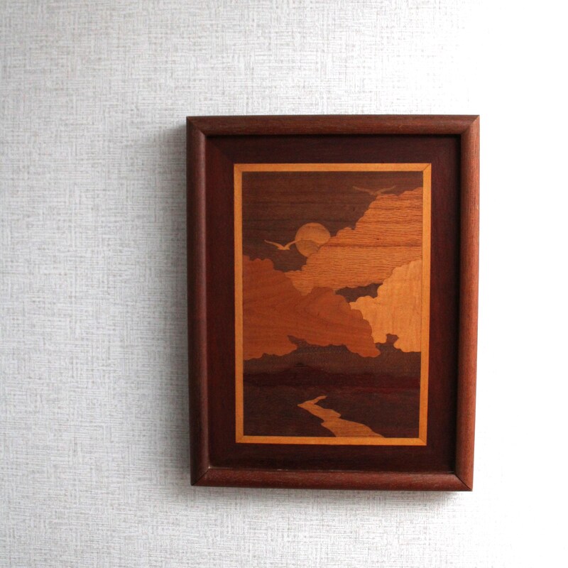 Wood Inlay Picture - Etsy