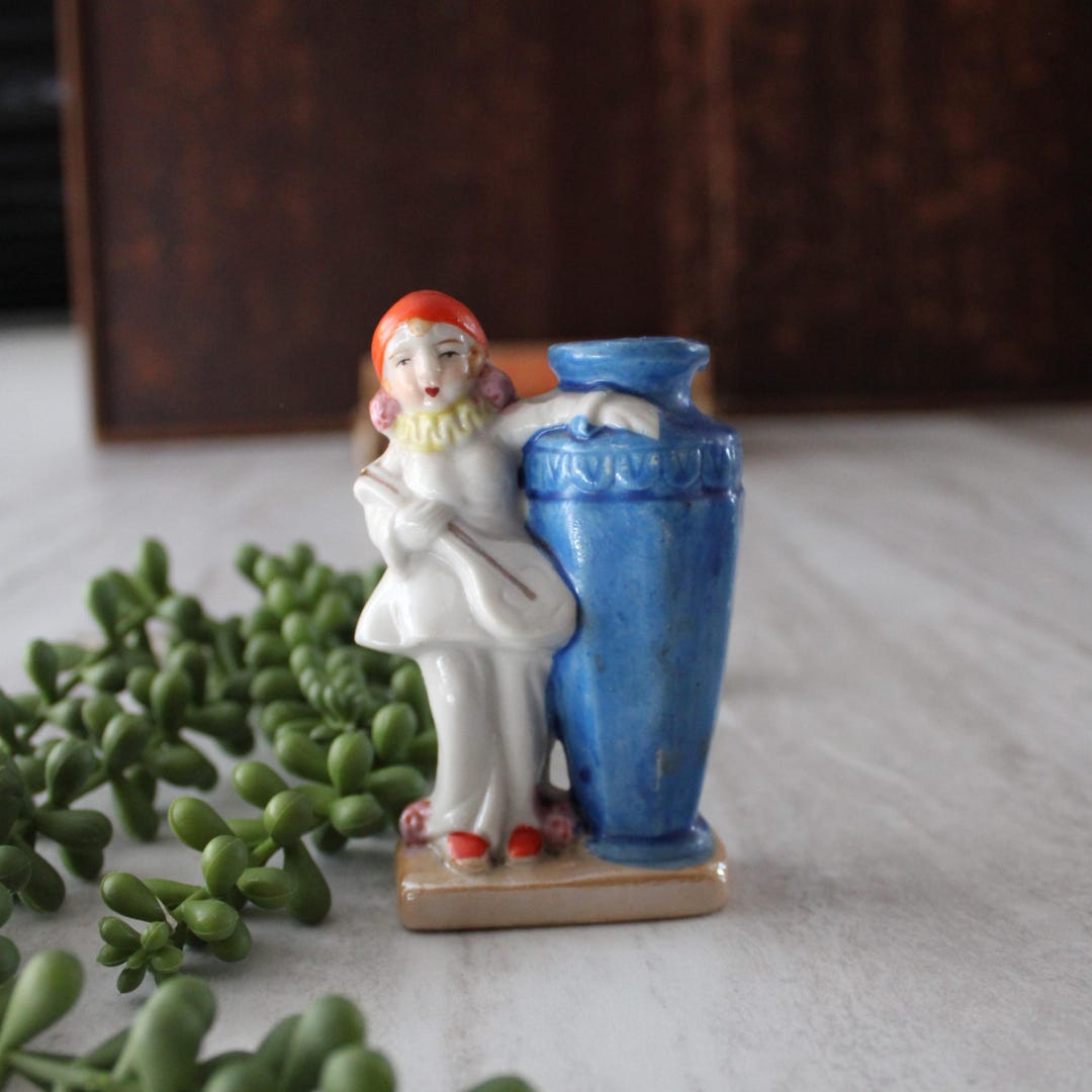 Adorable Vintage Clown / Jester Bud Vase, Propagator Vase. - Etsy