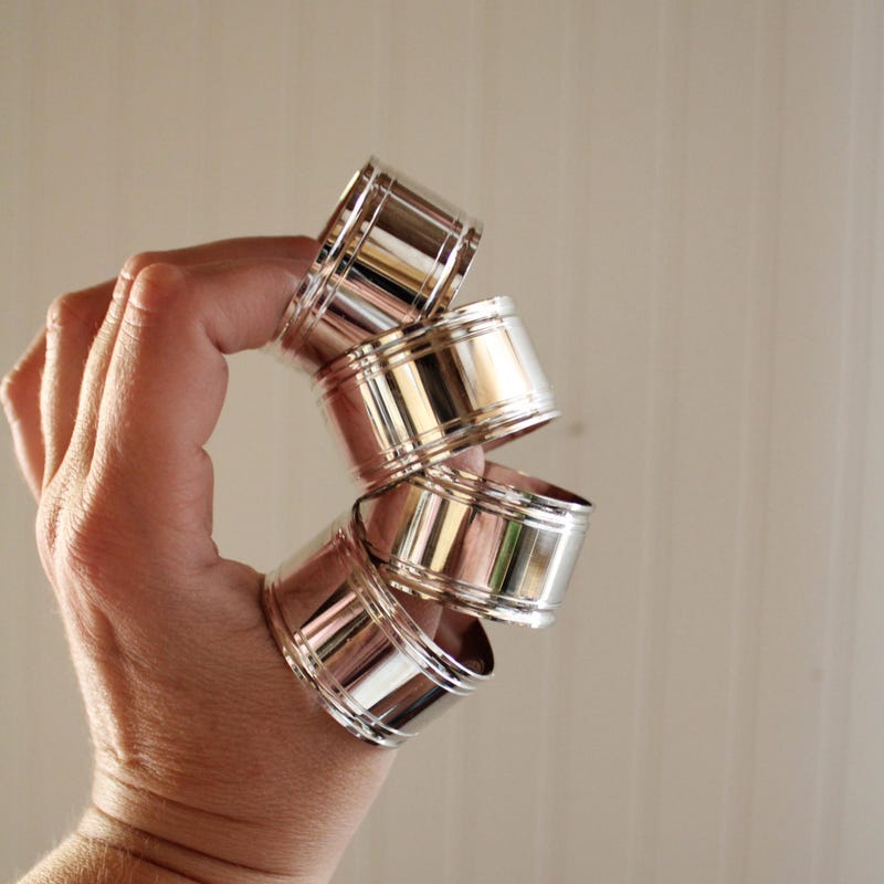 Napkin Rings Vintage - Etsy