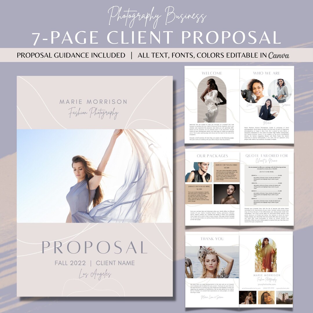 Client Proposal Template,price Quote Proposal Template,business ...