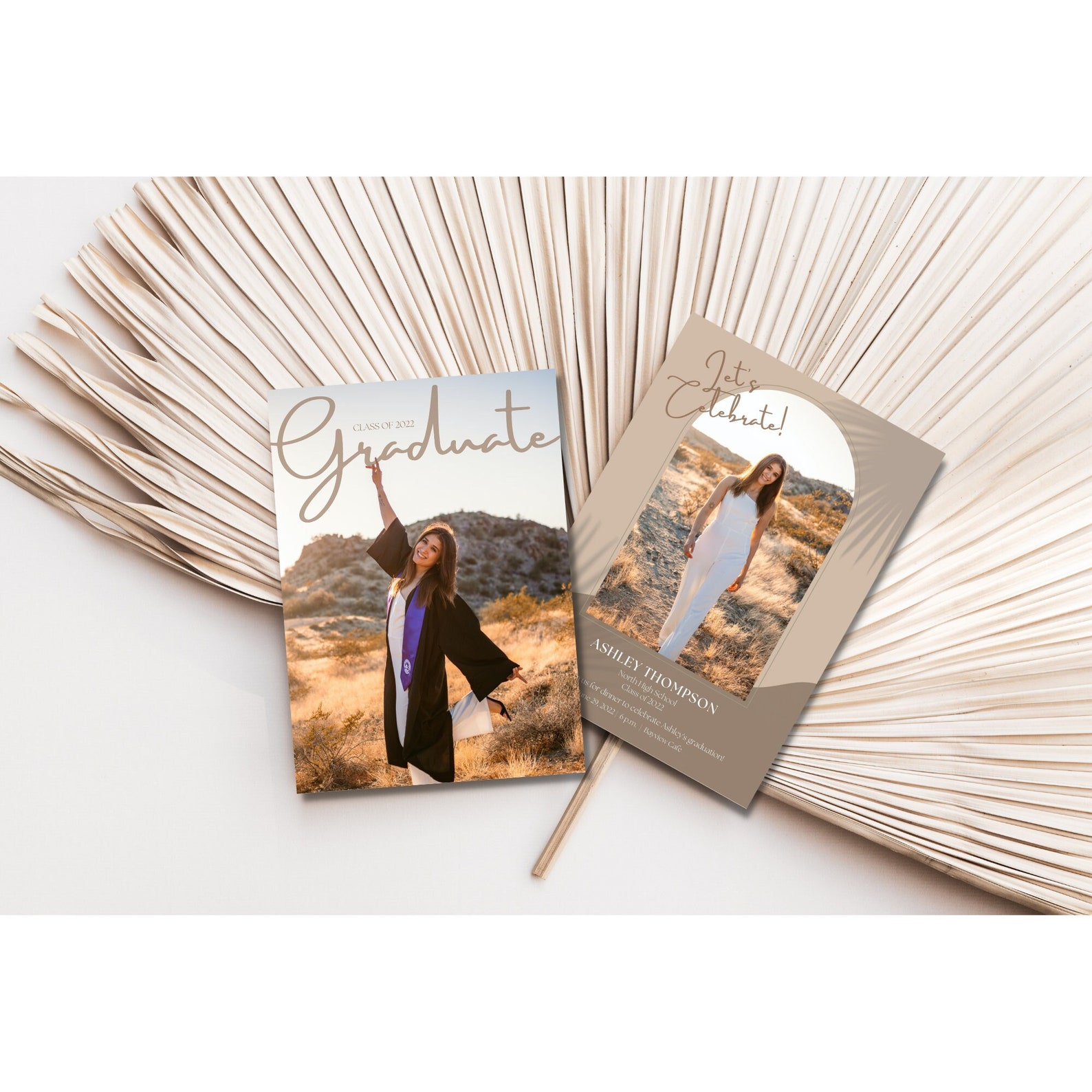 Graduation Template Card Template Photo Template - Etsy