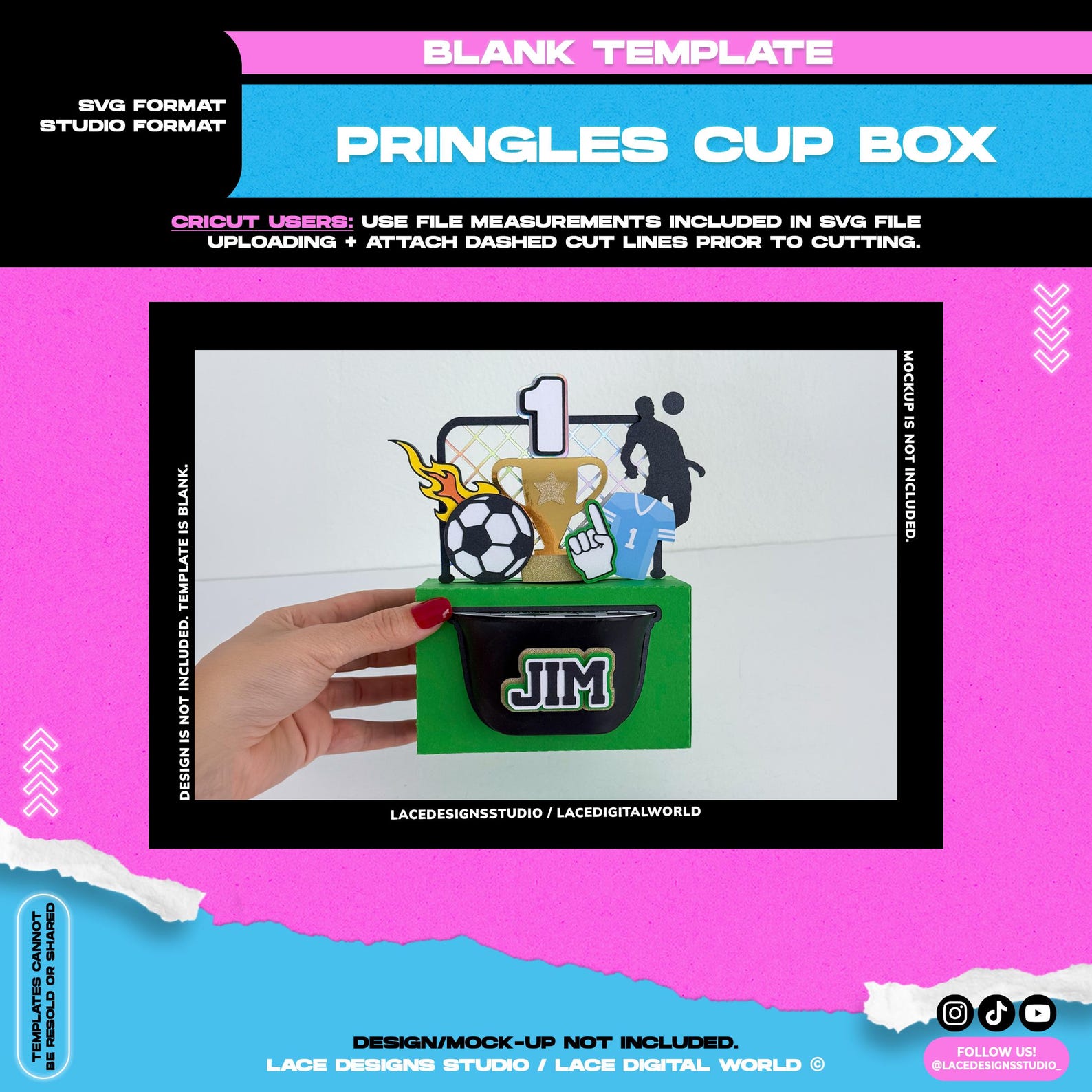 Pringles Cup Template, Pringles, Pringles SVG, Pringles Snack Template ...