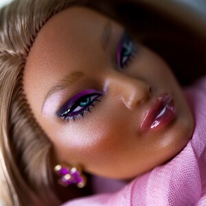 OOAK Mattel Barbie Custom Repaint Doll With Fashion Outfit #159 GRB51 ...